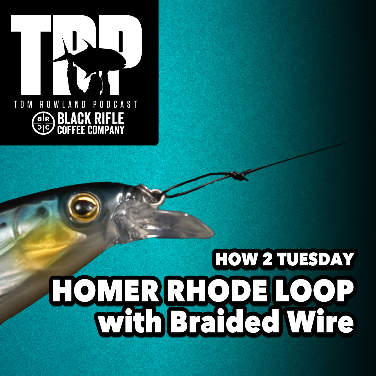 How 2 Tuesday - Homer Rhode Loop with Braided Wire - Tie it! Test it ...