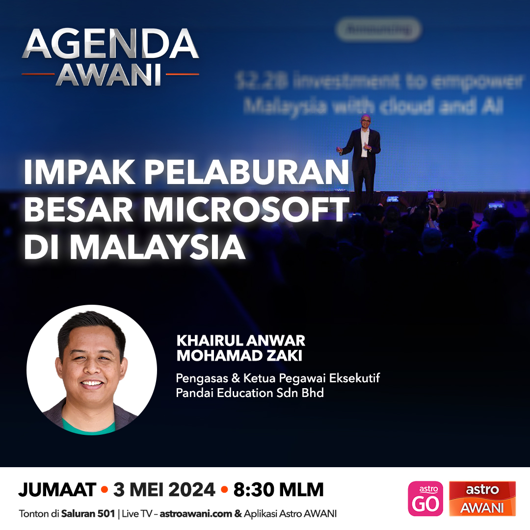 Agenda AWANI: Impak Pelaburan Besar Microsoft Di Malaysia