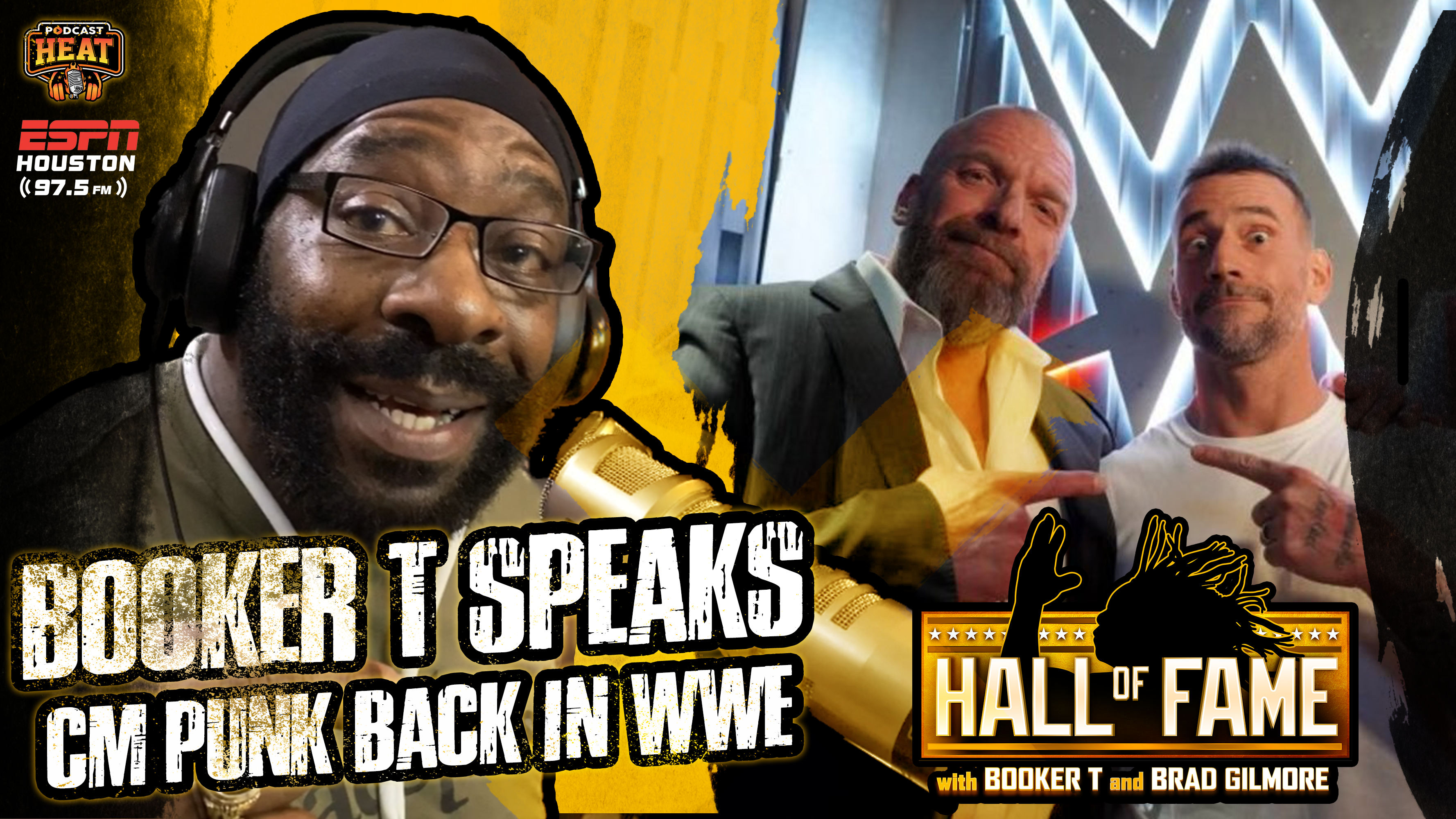 CM Punk Makes Shocking WWE Return and Booker T SHOOTS! - Hall of Fame ...
