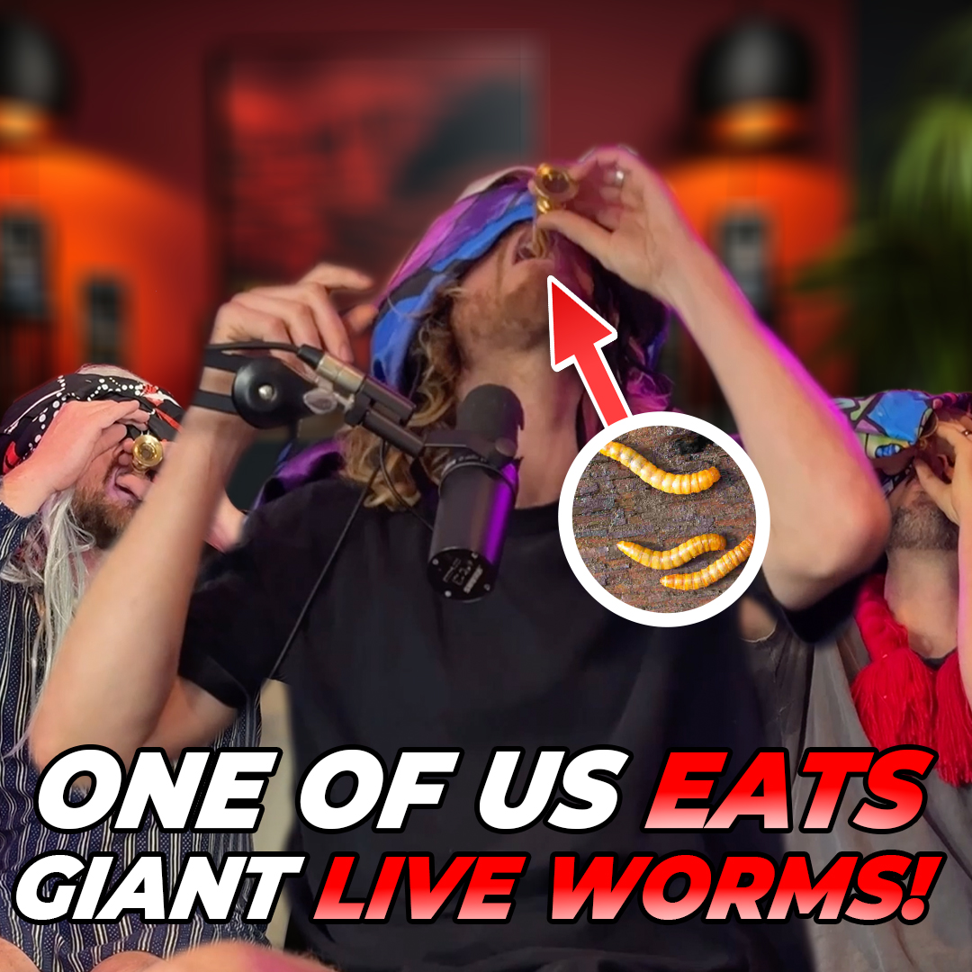 One Of Us Eats Giant Live Worms! (Season 6, Episode 19) – Marty and ...
