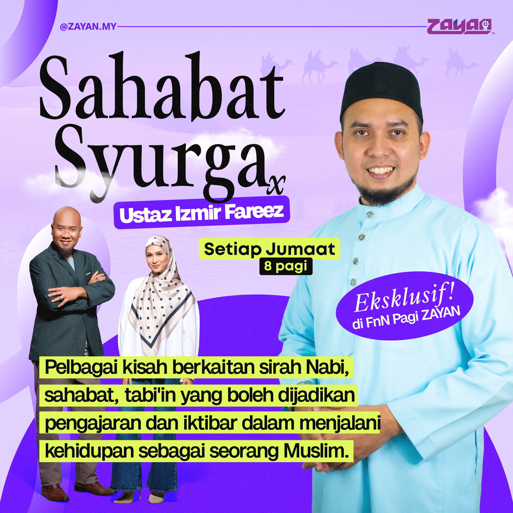 ZAYAN | Sahabat Syurga: Israk Mikraj | FnN Pagi | SYOK