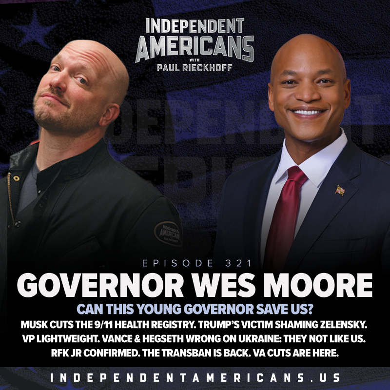Governor Wes Moore. Can This Young Governor Save Us? Musk Cuts The 9/11 Health Registry. Trump’s ...