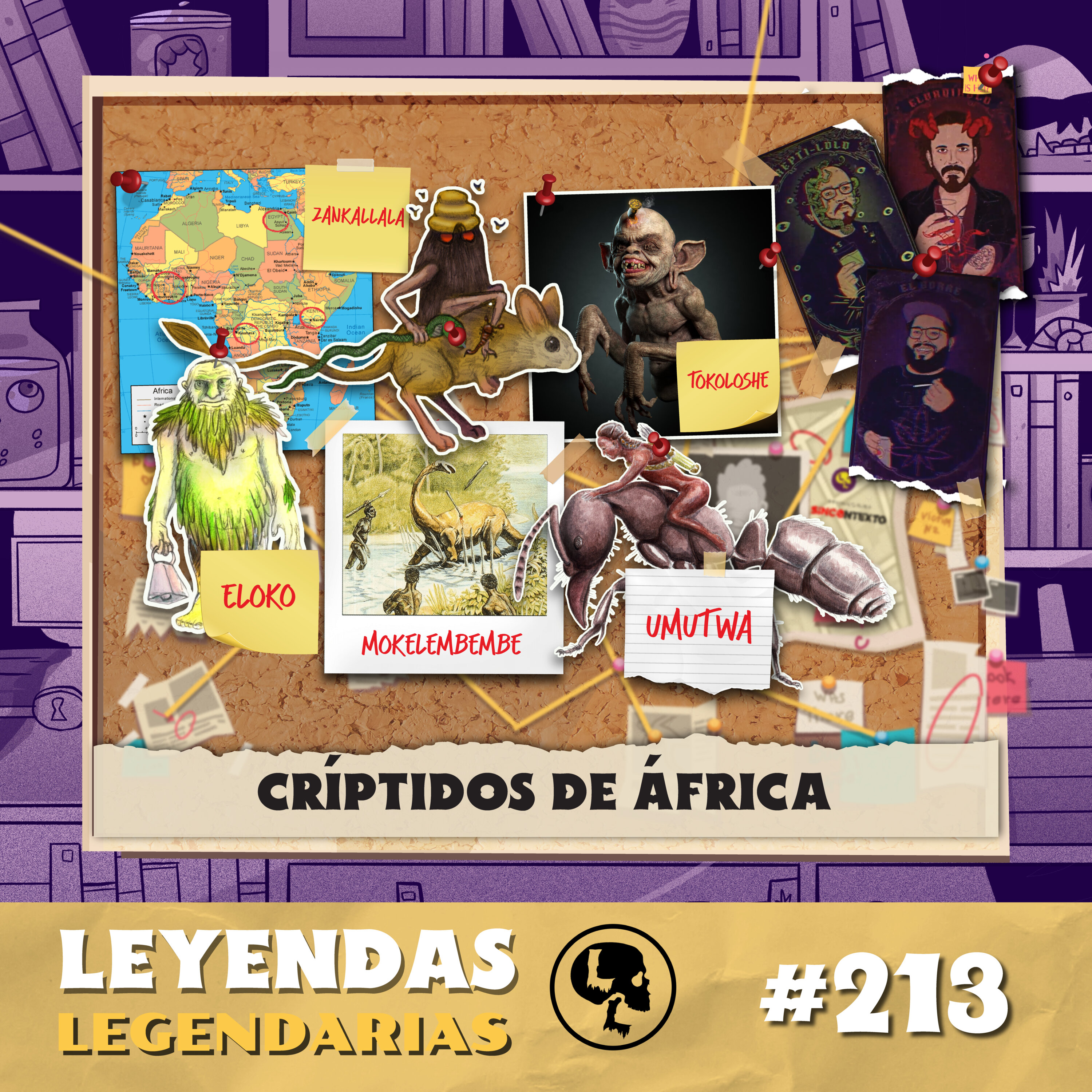 E213: Críptidos de África - Leyendas Legendarias | Lyssna här ...