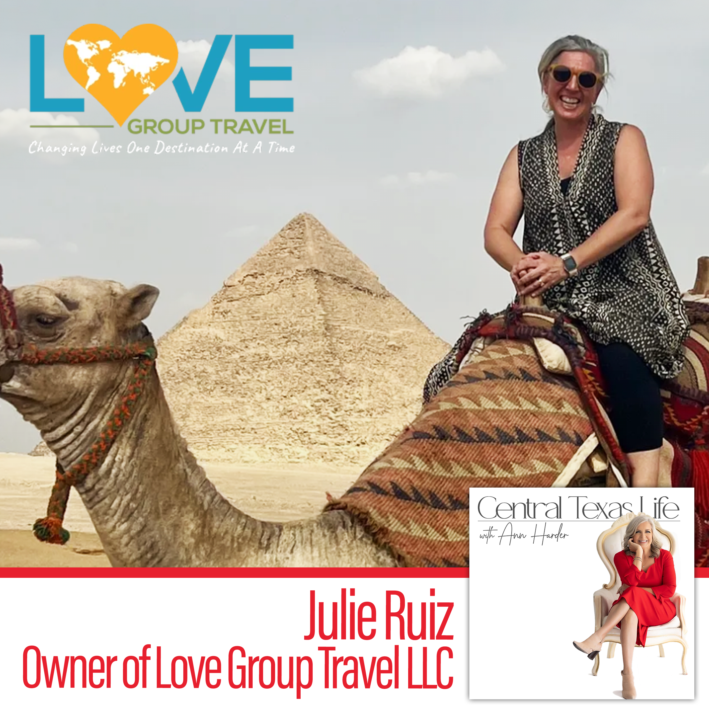 Julie Ruiz - Owner of Love Group Travel LLC – Central Texas Life with ...