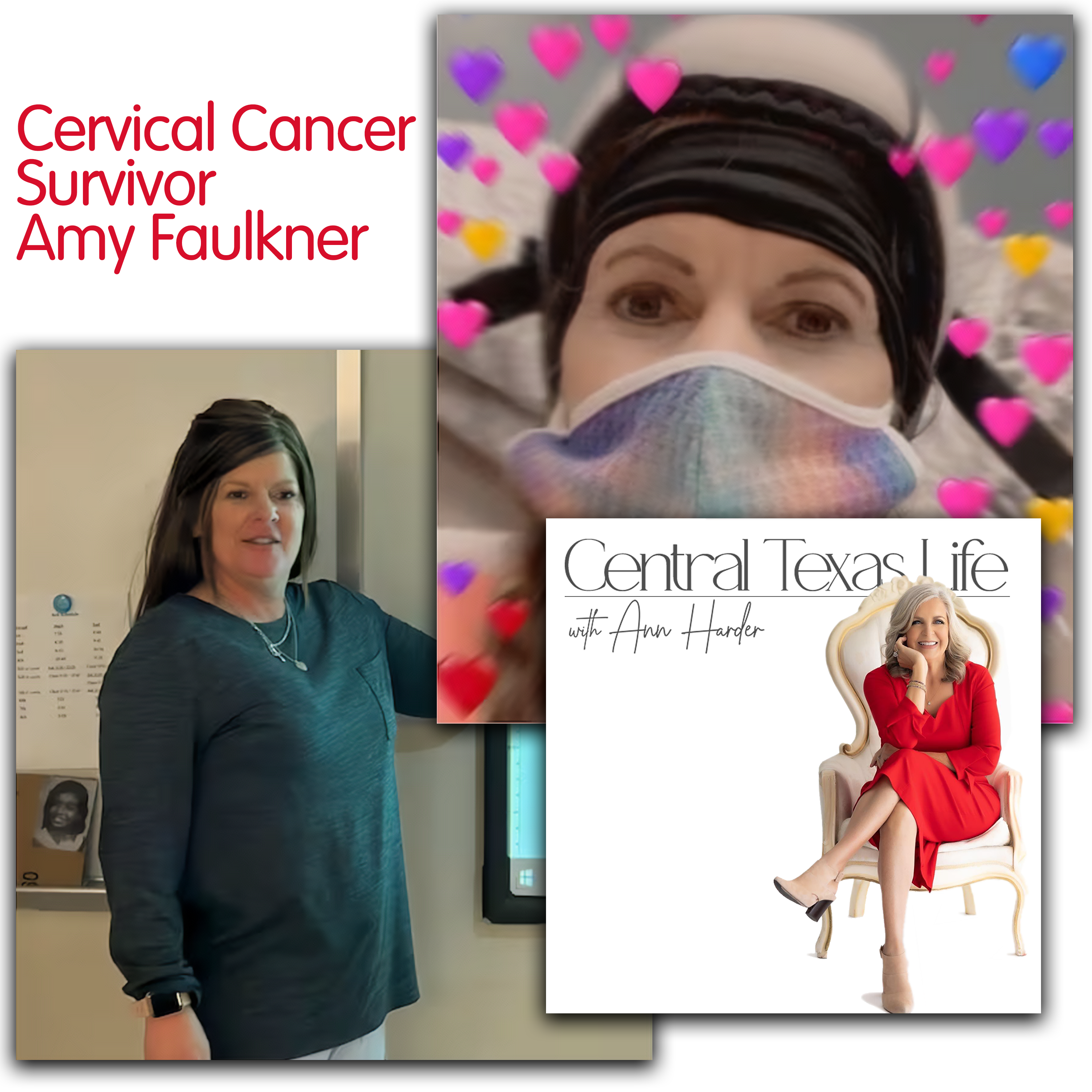 Cervical Cancer Survivor Amy Faulkner – The Ann Harder Show – Podcast ...