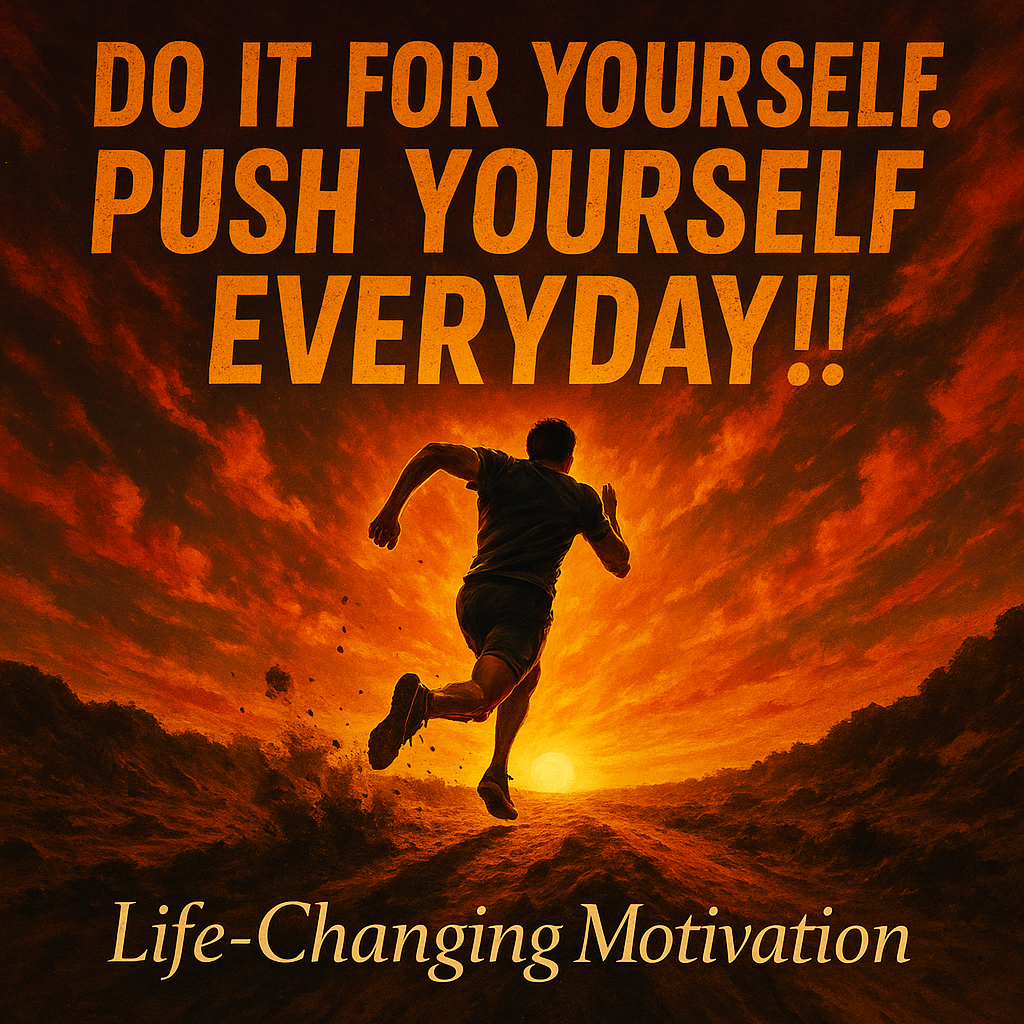 Motivational Speech Podcast - DO IT FOR YOURSELF. PUSH YOURSELF ...