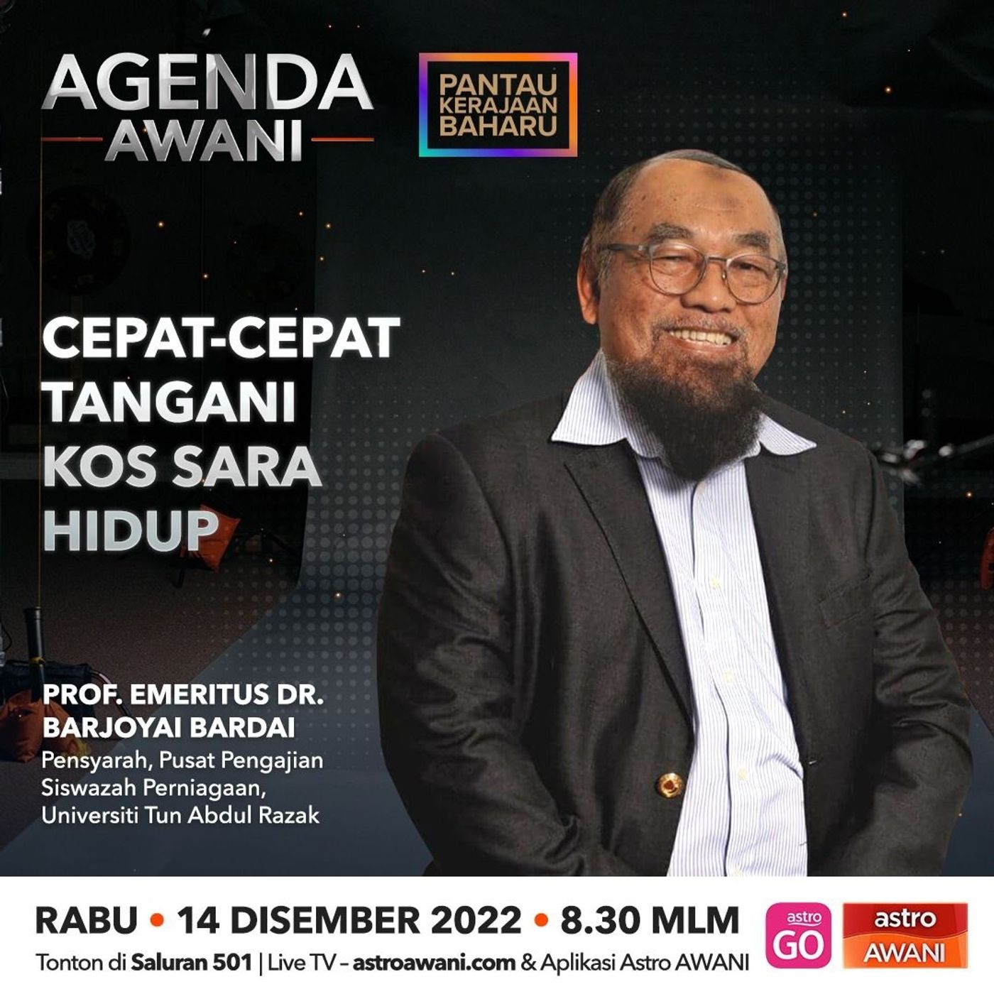 Agenda AWANI: Cepat-cepat tangani kos sara hidup