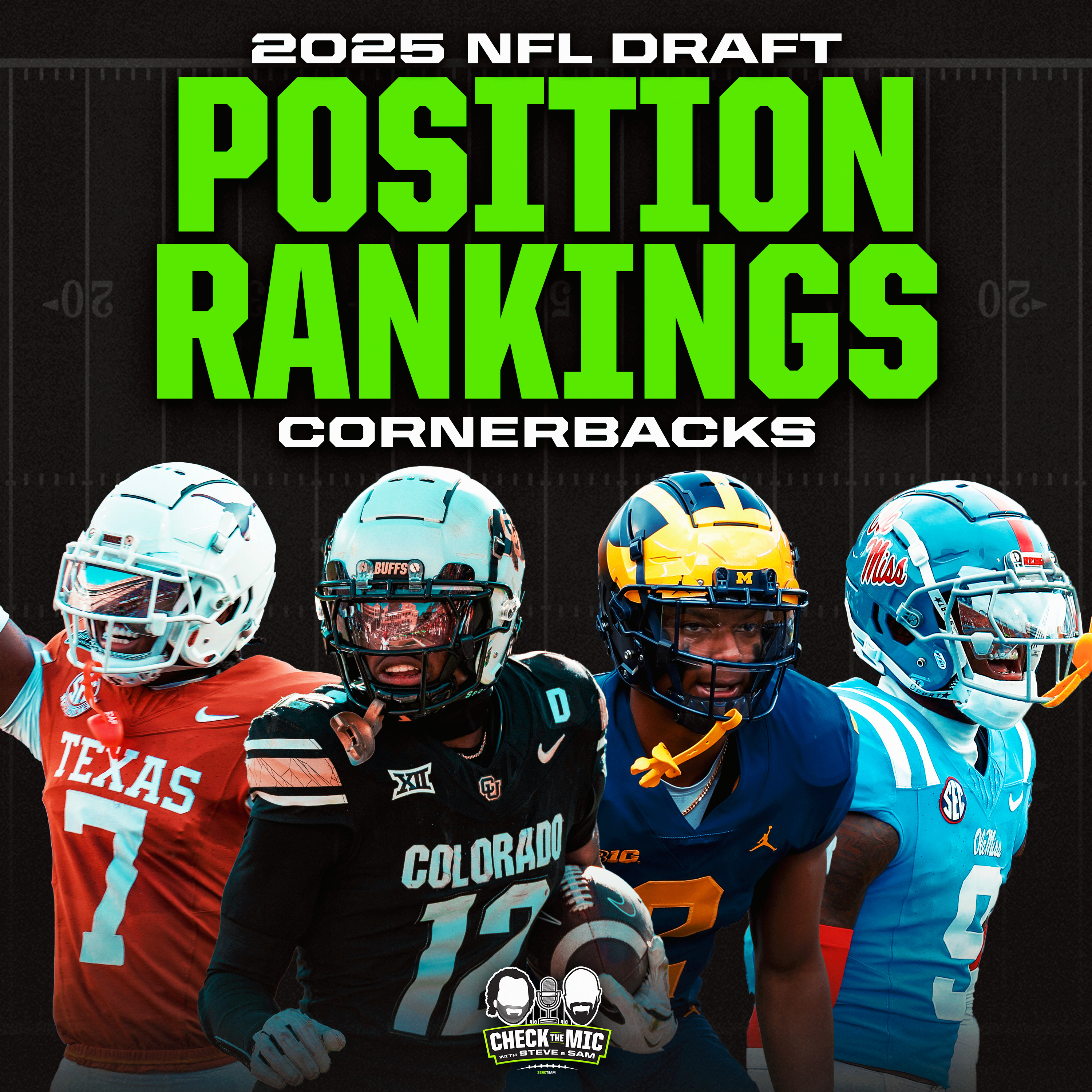Ranking the Top Cornerbacks of the 2025 NFL Draft – Check the Mic with ...