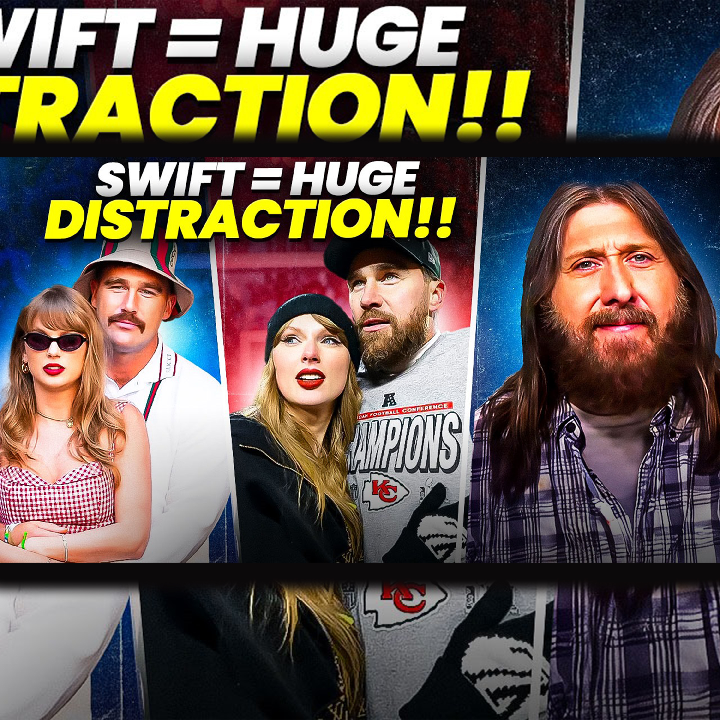 Taylor Swift A HUGE Distraction For Travis Kelce + Athletes Who Hang on ...