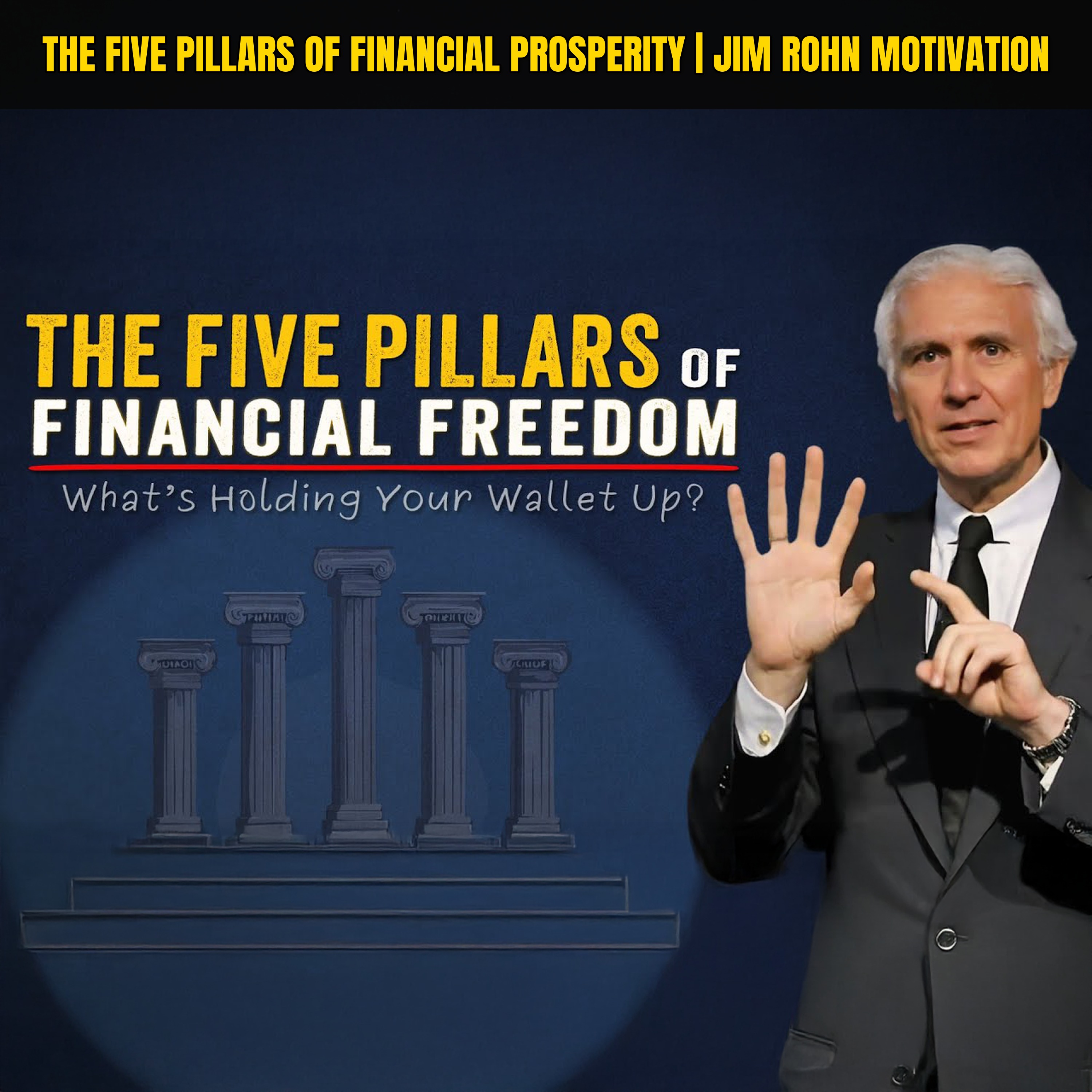 The Five Pillars of Financial Prosperity | Jim Rohn Motivation - Jim ...