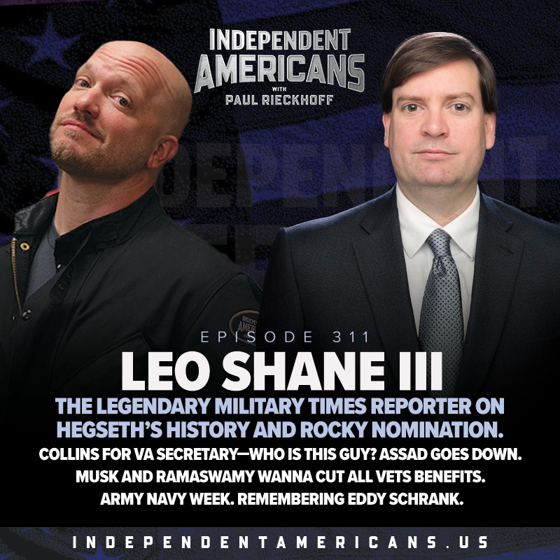 Leo Shane III. The Legendary Military Times Reporter on Hegseth’s History and Rocky Nomination ...