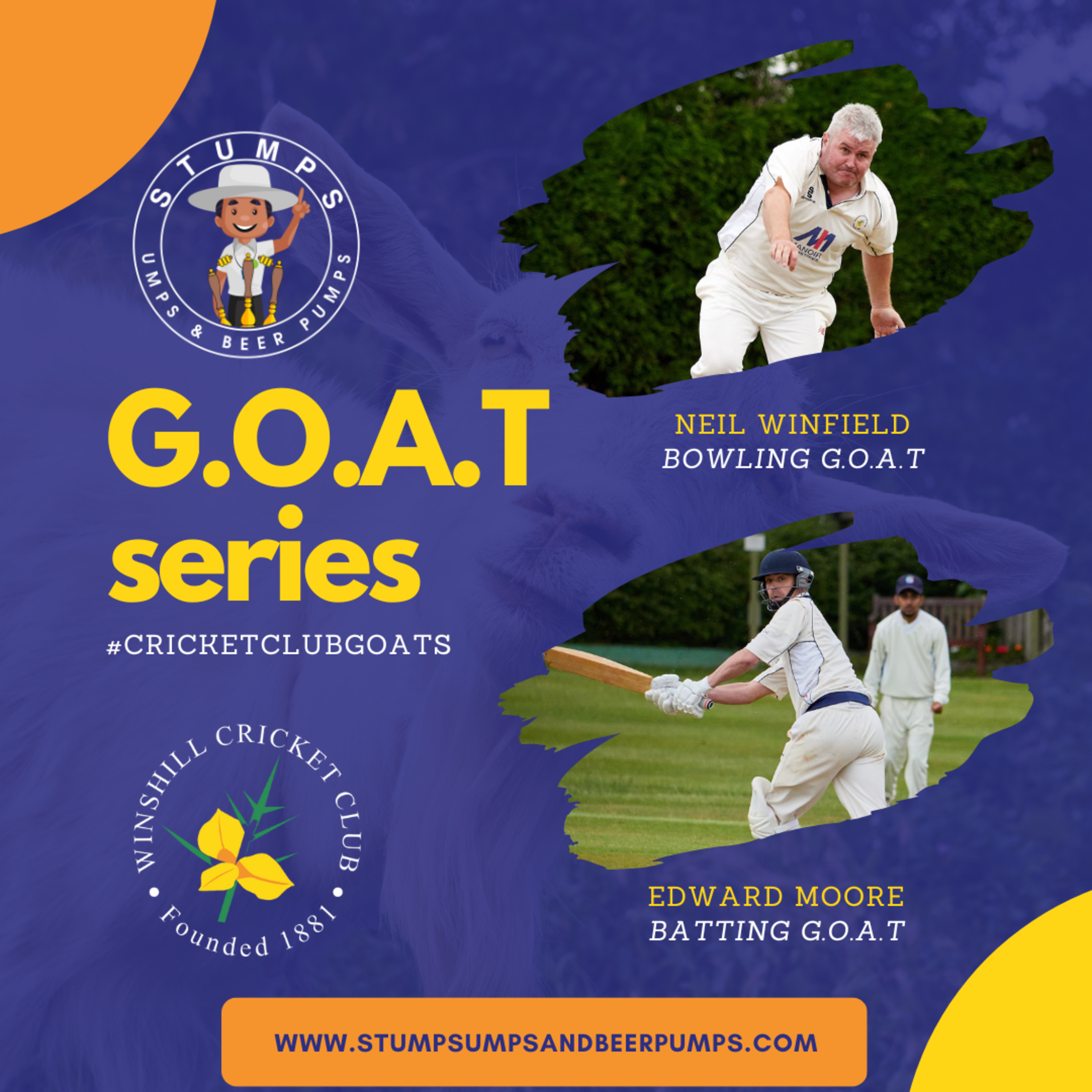 The Club Cricket Pod - The G.O.A.T Series - Winshill Cricket Club in ...