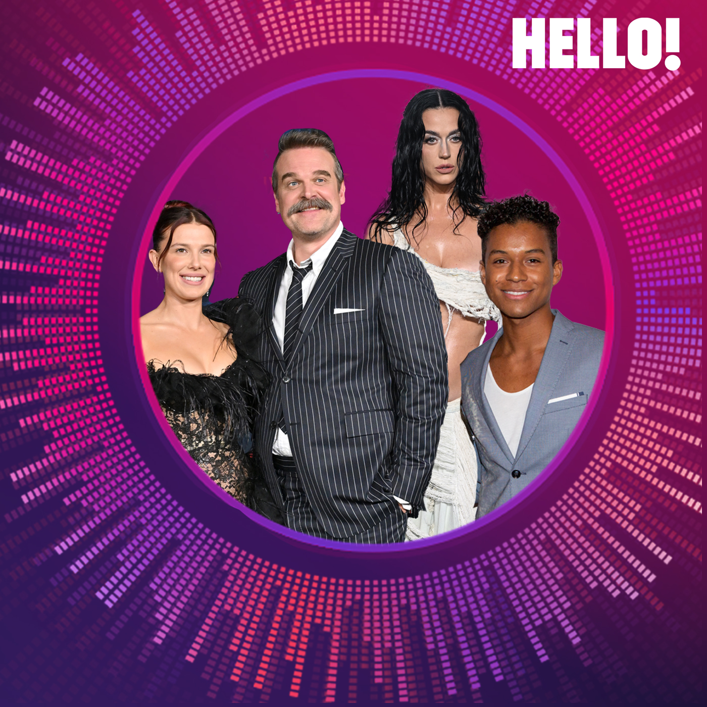 Millie Bobby Brown and David Harbour embrace at Stranger Things ...