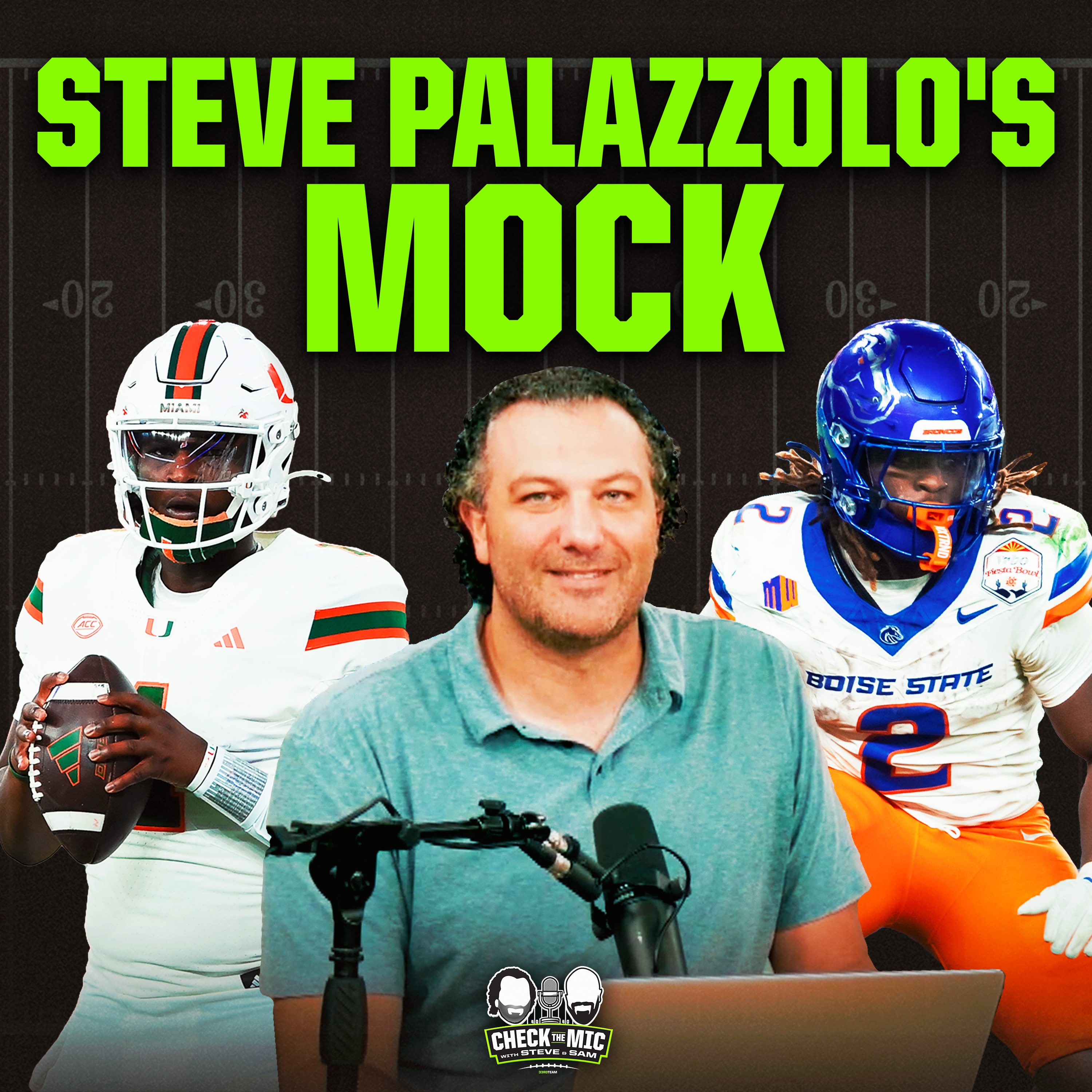 Steve Palazzolo's First Round Mock Draft! – Check the Mic with Steve ...