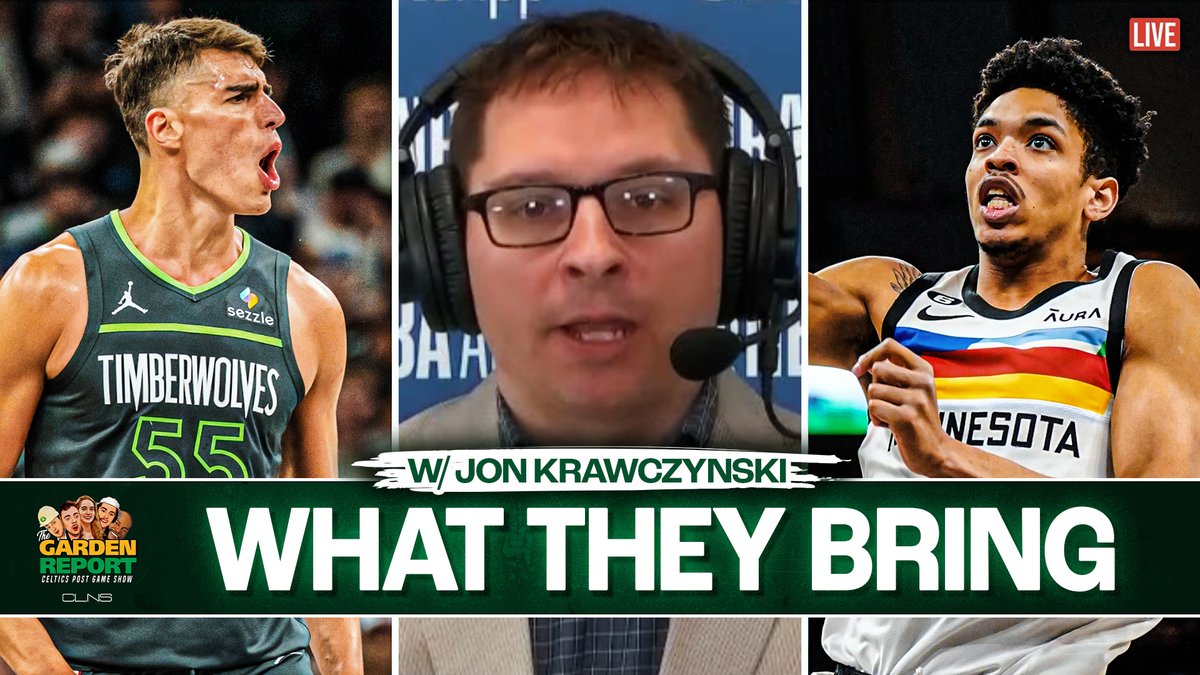Garden Report | Celtics Post Game Show from TD Garden Podcast - Wolves ...