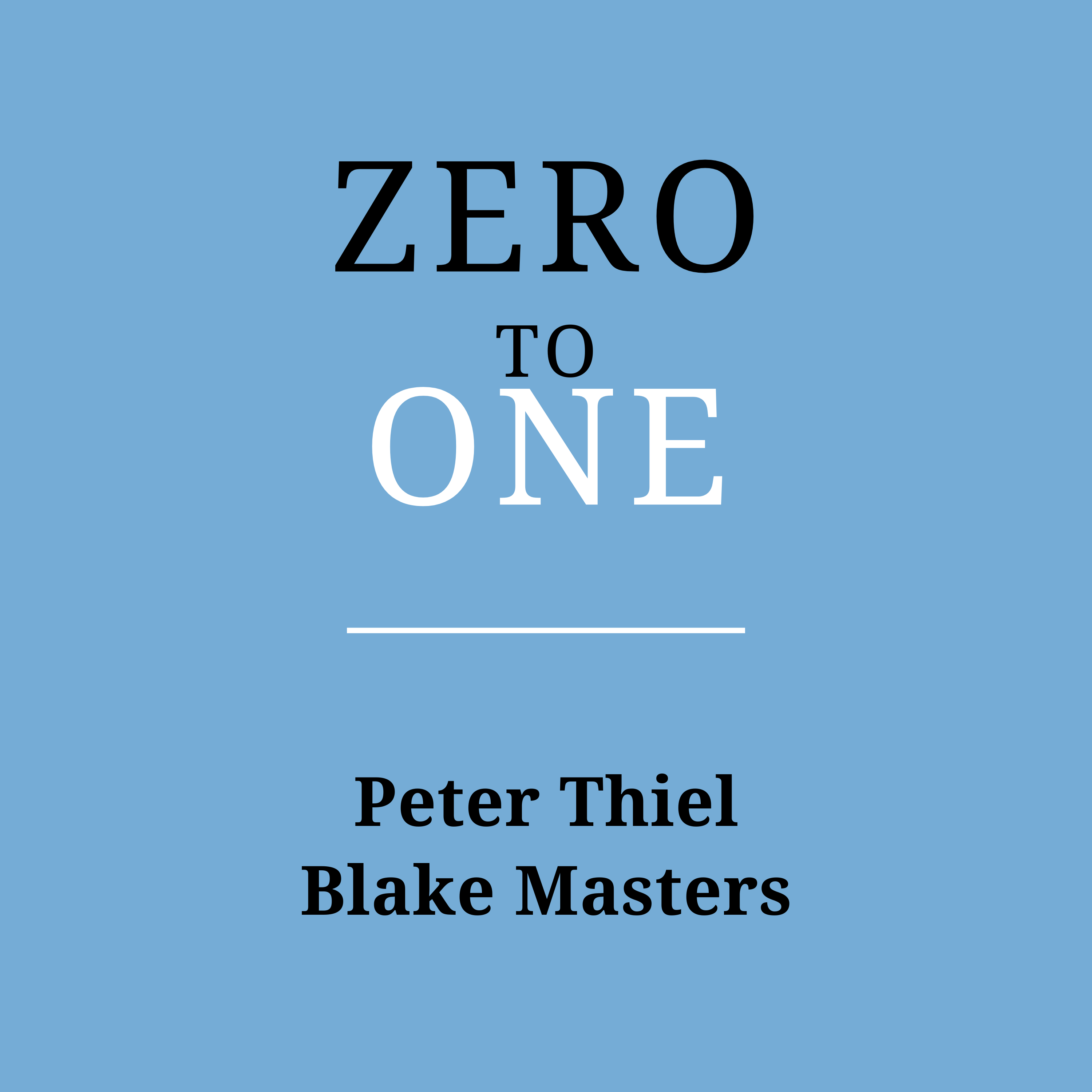 Zero to One - Book Summary | Peter Thiel | Free Audiobook – Best Book ...