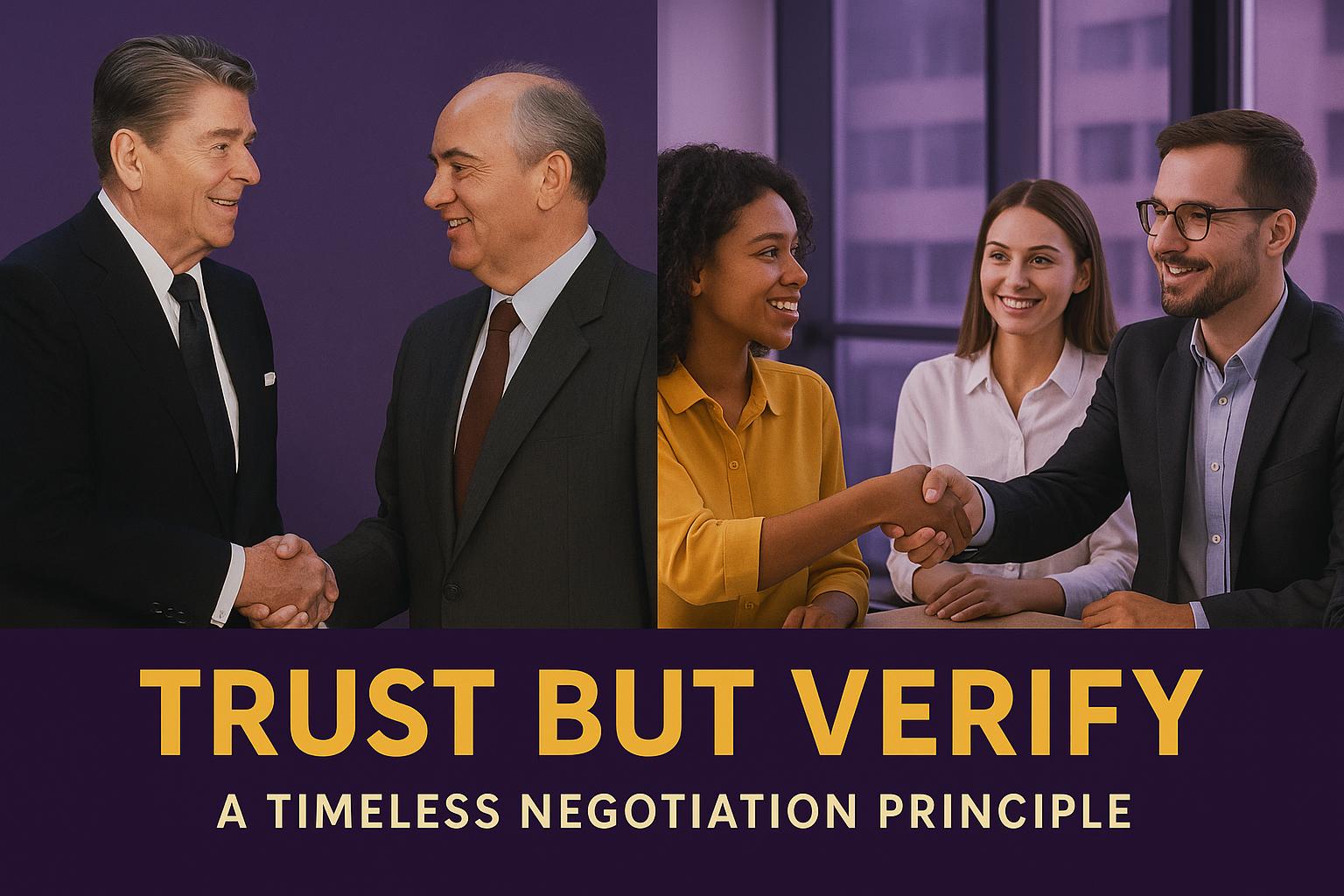 “Trust but Verify in Negotiation: The Secret to Stronger, Safer Deals ...