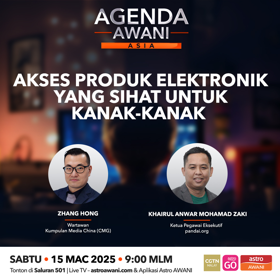 Agenda AWANI Asia: akses produk elektronik yang sihat untuk kanak-kanak